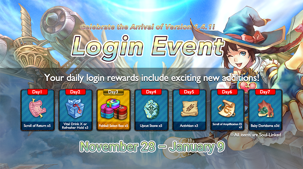 Login Event | Flyff Universe