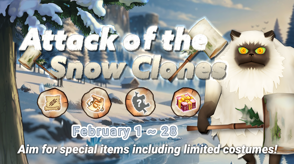 Attack of the Snow Clones | Flyff Universe