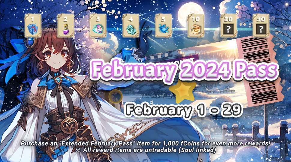 February 2024 Pass | Flyff Universe