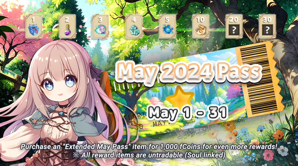 May 2024 Pass | Flyff Universe
