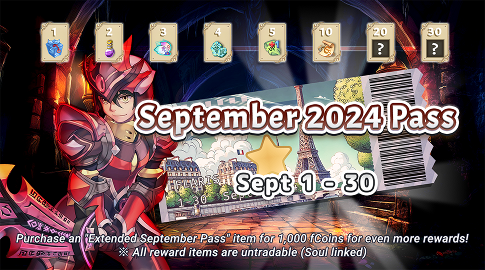 September 2024 Pass | Flyff Universe
