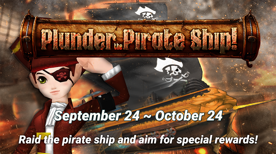 Plunder the Pirate Ship! | Flyff Universe