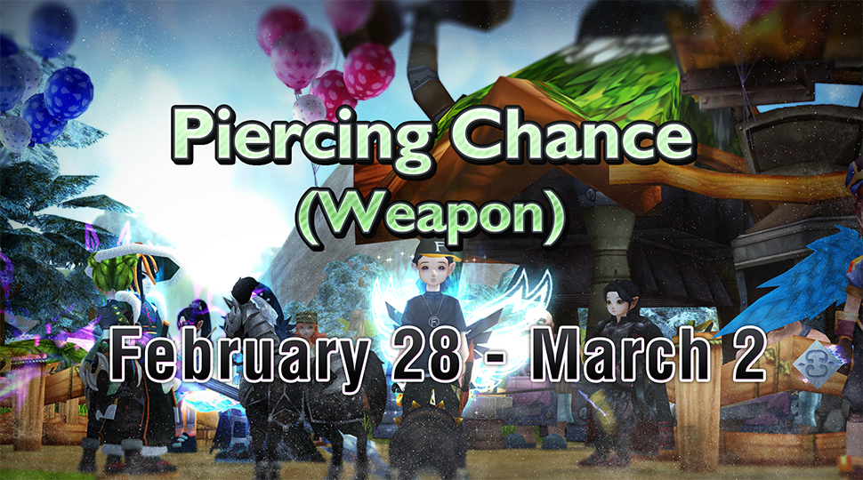 Enhanced Weapon Piercing Chance | Flyff Universe