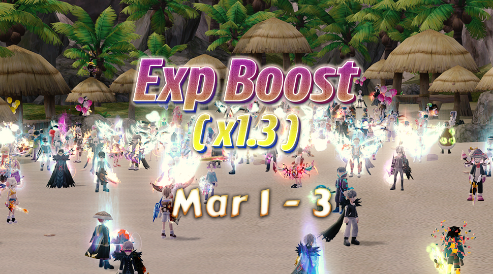 EXP Boost Event | Flyff Universe