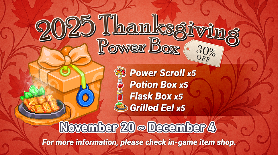 November 20 Item Shop Update | Flyff Universe